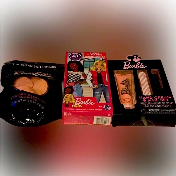Barbie | Bath & Body | Barbie Hand Cream And Bath Bomb Bundle | Poshmark